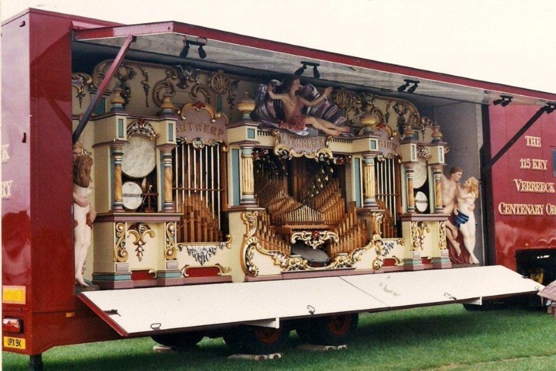 Street Organs and Fairground Organs For Hire.